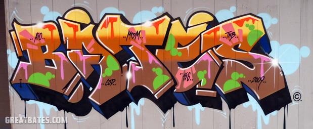 Bates graffiti - Spoki